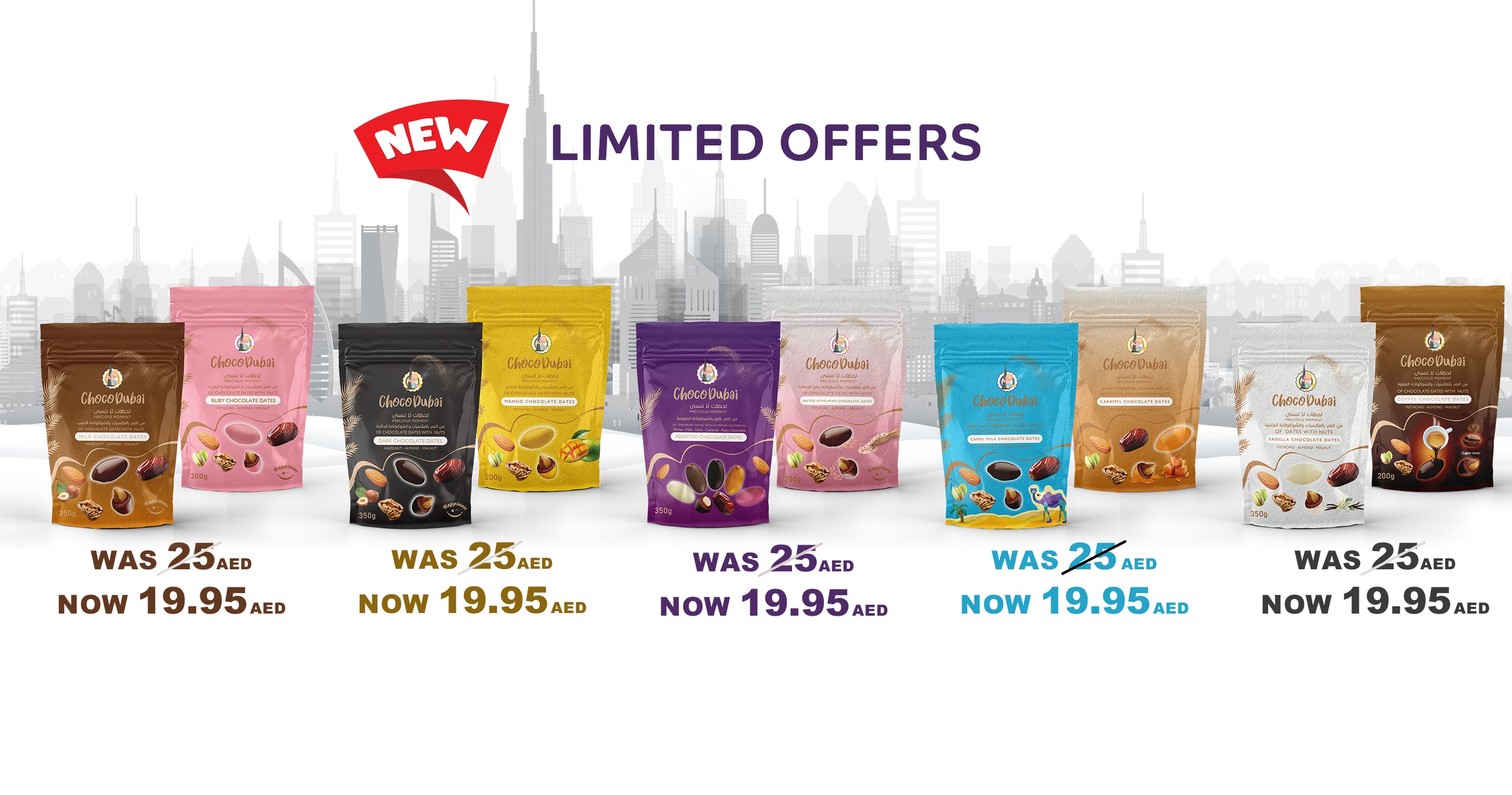 Choco Dubai | Best Chocolate Dates in Dubai - Order online